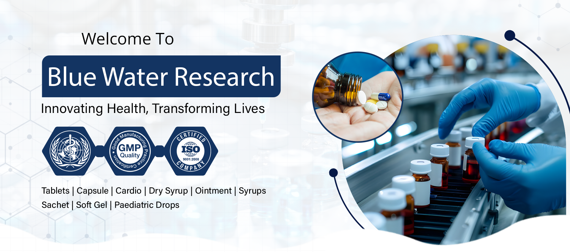 Bluewater Research | Pharma PCD & Third Party Manufacturing Company